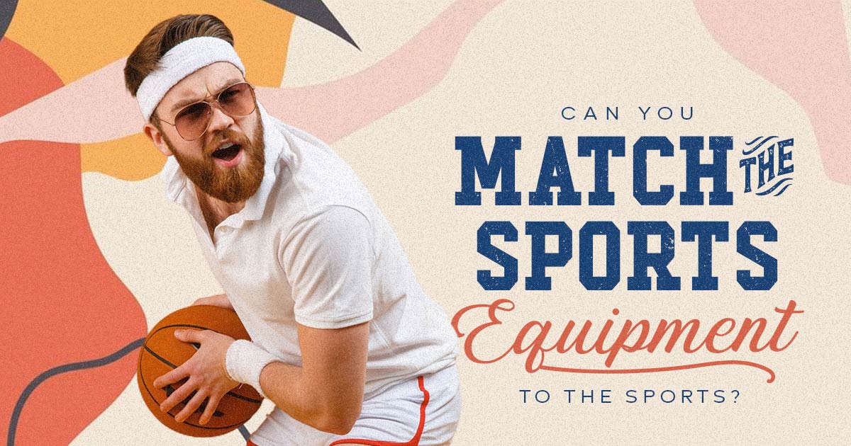 Can You Match the Sports Equipment to the Sport? | BrainFall